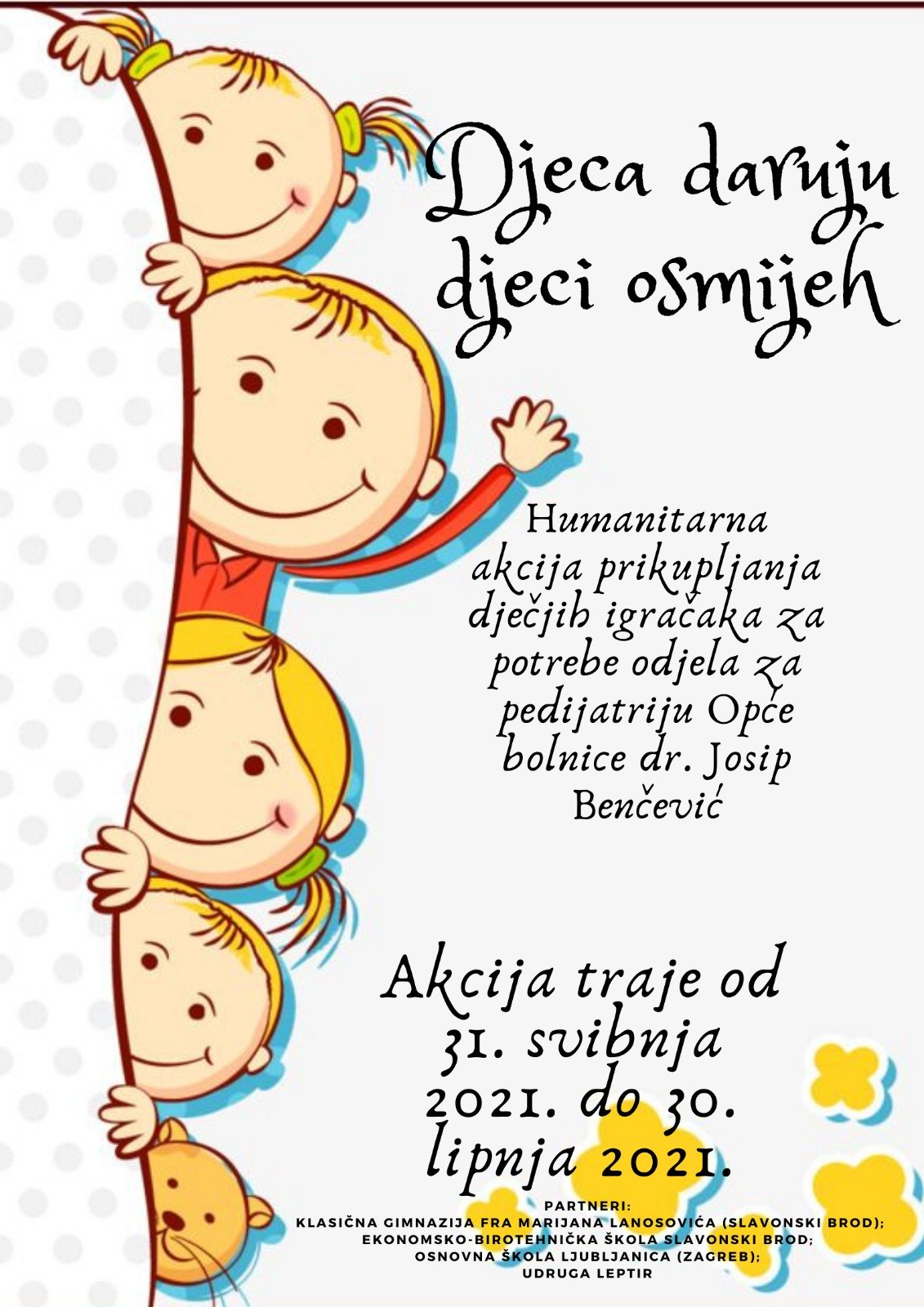 Djeca daruju djeci osmijeh - Opća bolnica Slavonski Brod